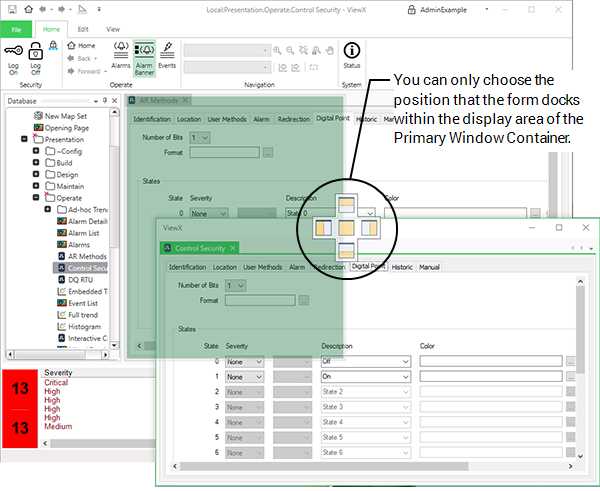 Client Administration Guide - Control Floating Windows (Launch a ViewX Client on a Multi-Monitor ...